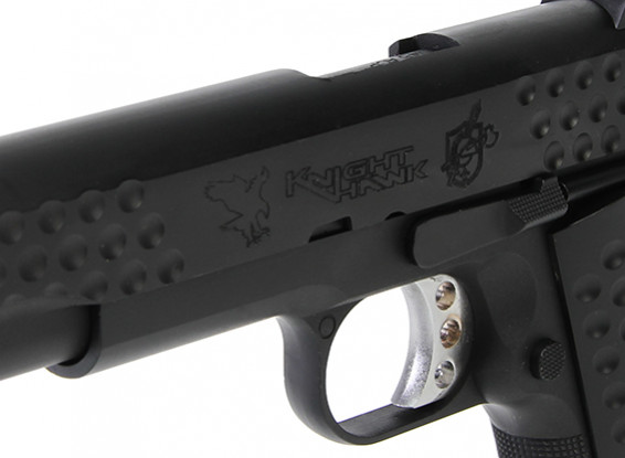WE KAC Knighthawk 1911 GBB pistola (Black)