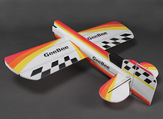 Gee Bee EPP Perfil 3D Aerobatic Avião 1.000 milímetros (Kit)