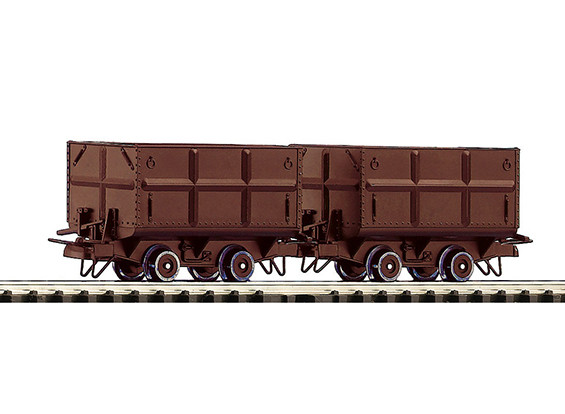 Roco/Fleischmann HOe Scale Side Tipping Wagons (2 pcs)
