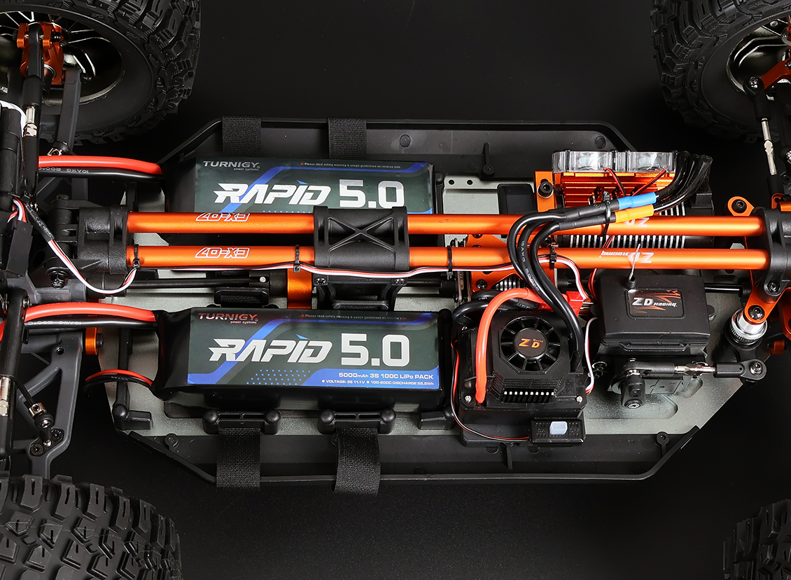 Turnigy Rapid 2S 6000mAh 7.4V 100C Lipo Battery w/XT90 for RC cars ...