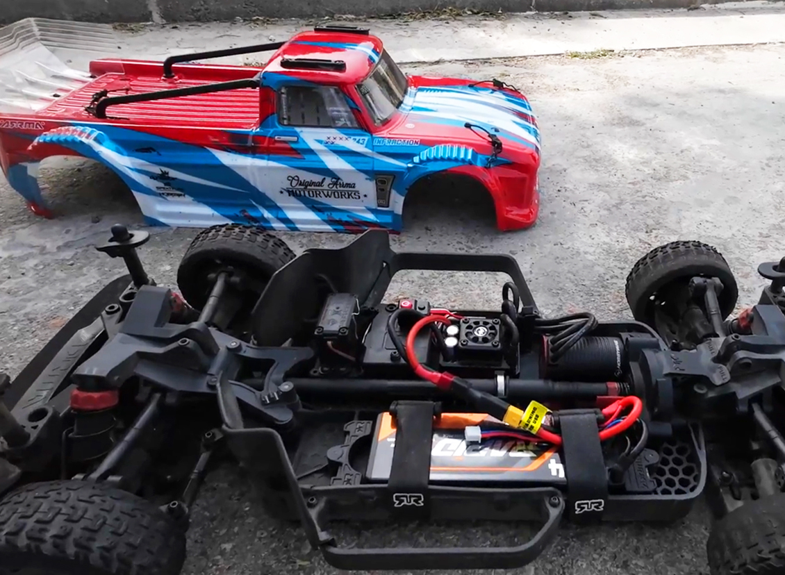 Turnigy Rapid LiHV 6000mAh 2S 7.6V 100C Shorty Hardcase LiPo Battery w ...